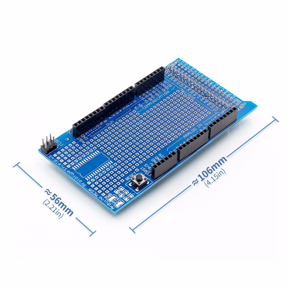Jual ARDUINO MEGA 2560 R3 Proto Shield V3 Mini PCB Breadboard Project ...