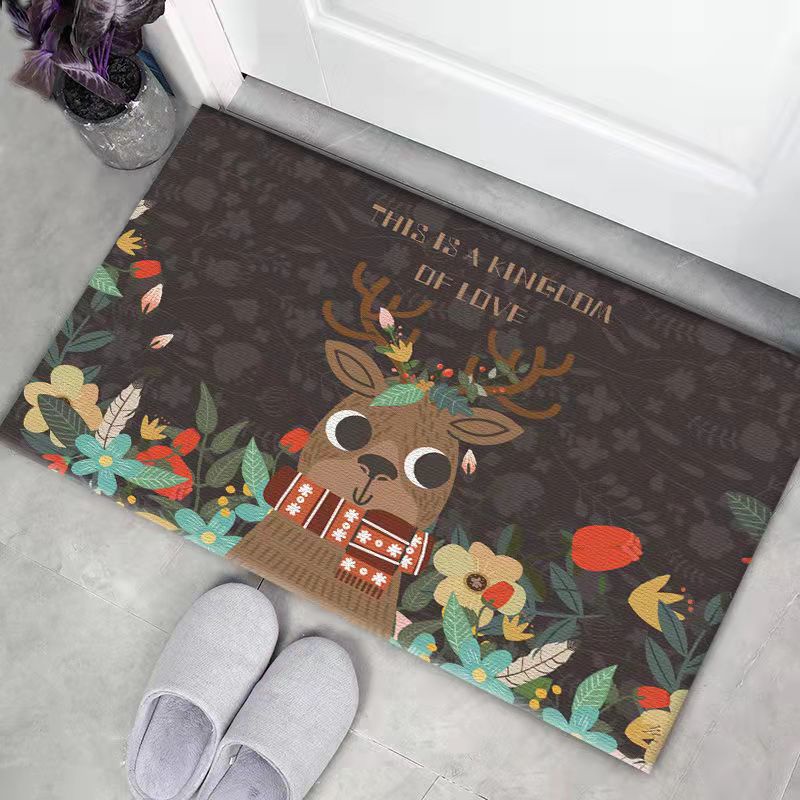 Jual Keset Kaki Anti Slip 40x60CM Bahan Polyester Fiber Motif Kartun ...