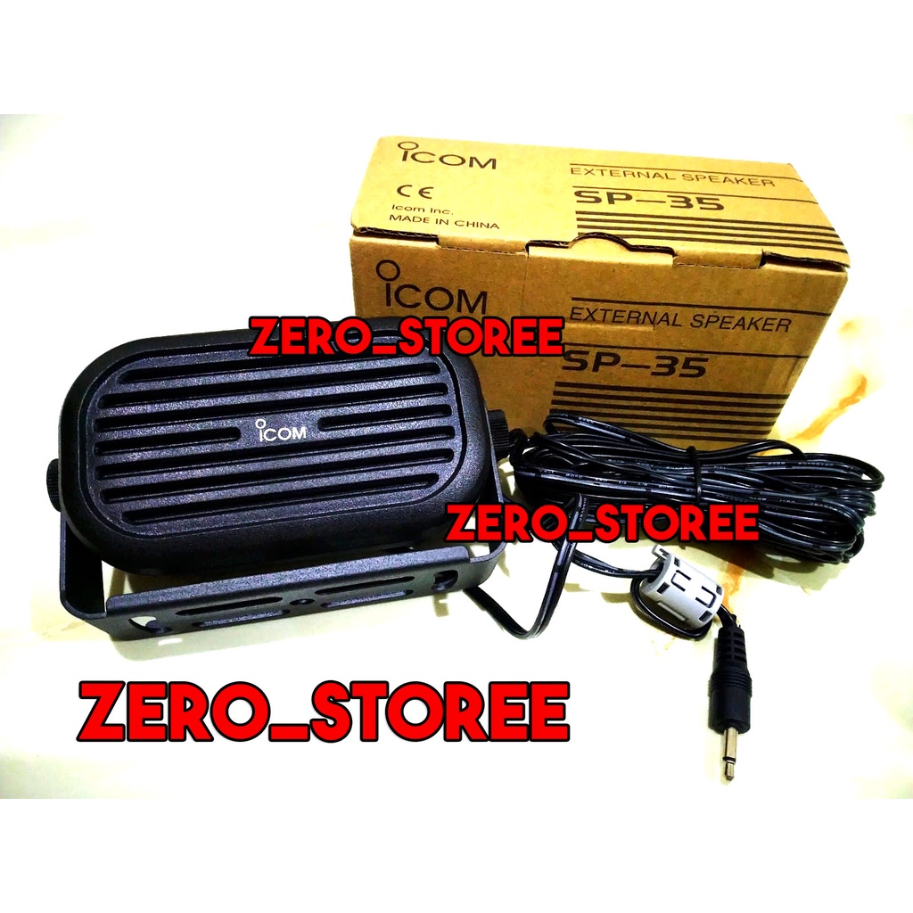 Jual Speaker Tambahan Radio RIG HT SSB ICOM SP-35 SP-35L SP35 SP35L Speker External Speaker ...