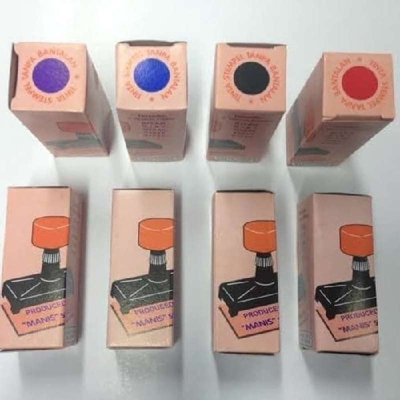 Jual Tinta Stempel Otomatis Tinta Manis (PCS) Hitam | Shopee Indonesia
