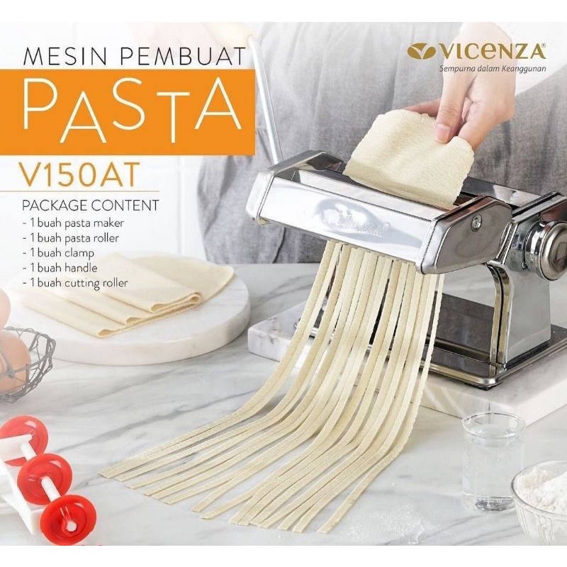 Jual vicenza Mesin Pembuat Pasta V150AT AMPIA | Shopee Indonesia