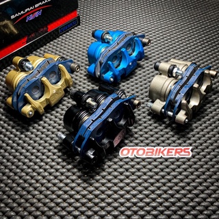 Jual KALIPER NISSIN SAMURAI BRAKE 2P 2 PISTON UNIVERSAL KANAN ATAU KIRI TANPA BREKET ORIGINAL ...
