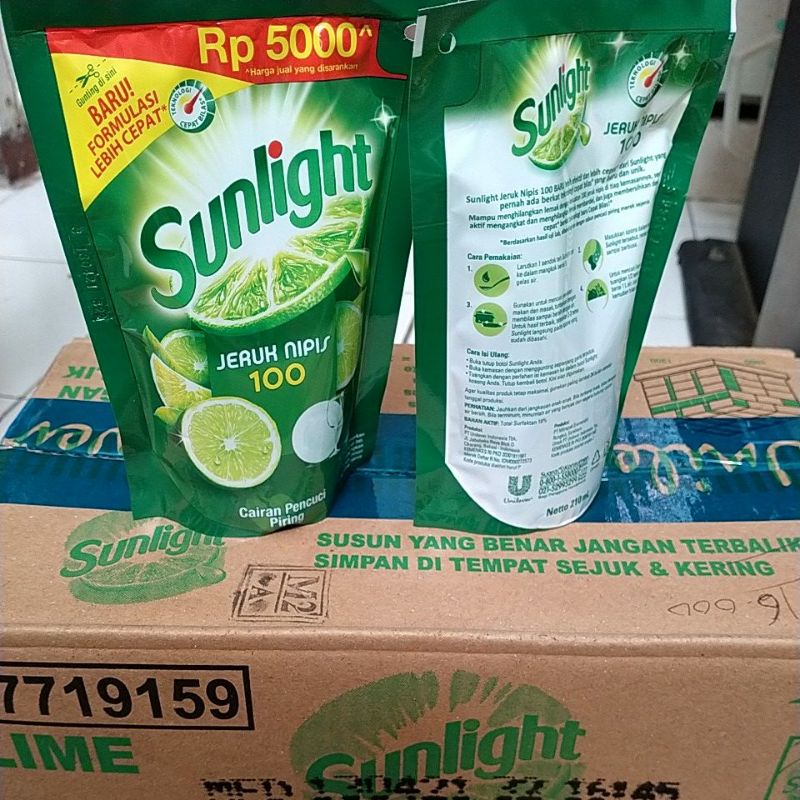 Jual Sunlight jeruk nipis pencuci piring 210ml | Shopee Indonesia