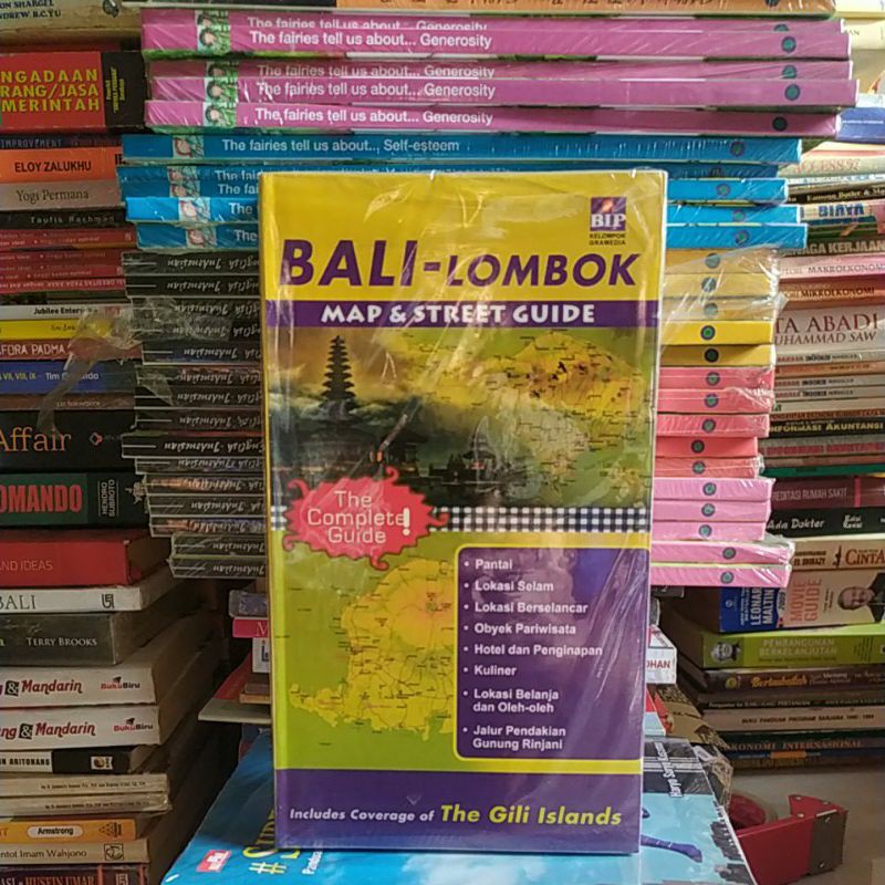 Jual BUKU ORIGINAL BALI - LOMBOK MAP & STREET GUIDE BACA DESKRIPSI ...