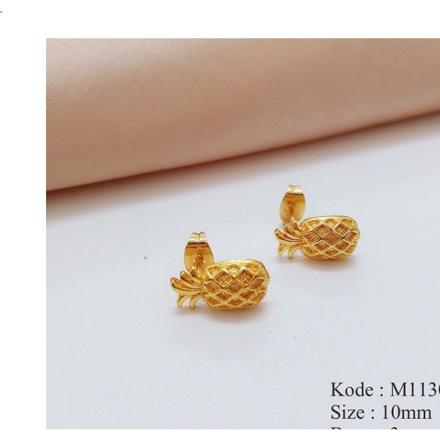 Jual Srikandi Store - Anting Giwang Tusuk Sepasang - Giwang 24K Mirip ...