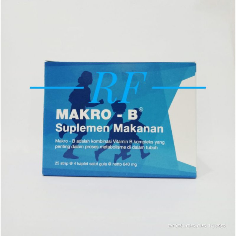 Jual Makro B Caplet isi 100 (Tunggal Idaman Abadi) | Shopee Indonesia