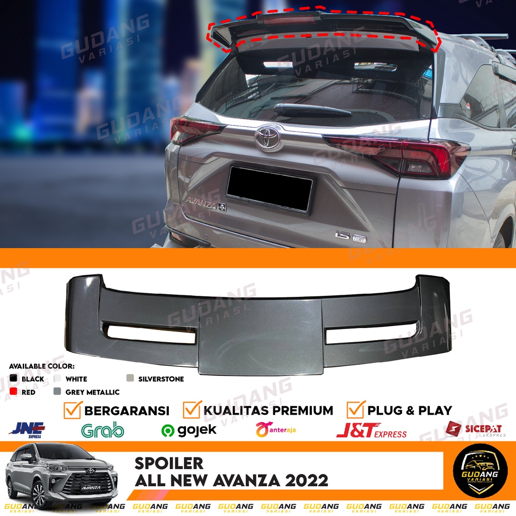 Jual Spoiler All New Avanza Xenia 2022-2025 Up | Shopee Indonesia