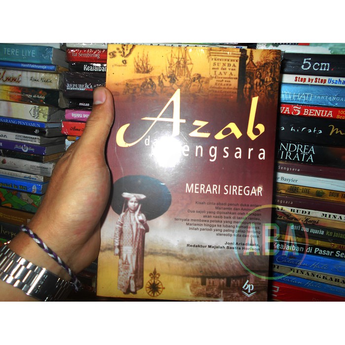 Jual buku Novel azab dan sengsara By Merari Siregar LarvaBook | Shopee ...