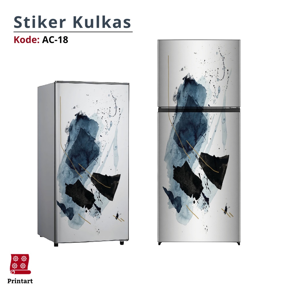 Jual Stiker kulkas 1 pintu dan Stiker Kulkas 2 pintu Aesthetic Kode AC ...