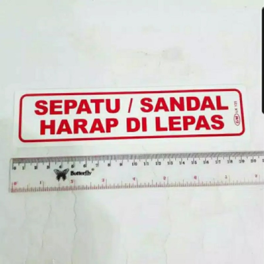 Jual STIKER VINYL SEPATU / SANDAL HARAP LEPAS | Shopee Indonesia