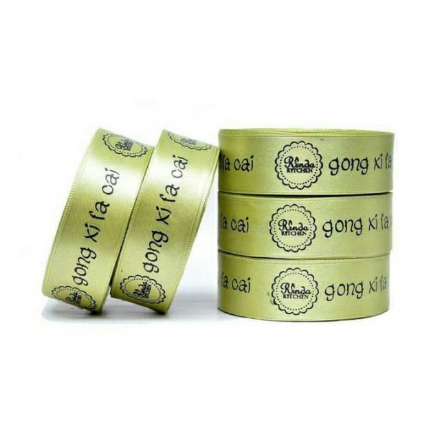 Jual Label pita satin 1 inchi | Shopee Indonesia