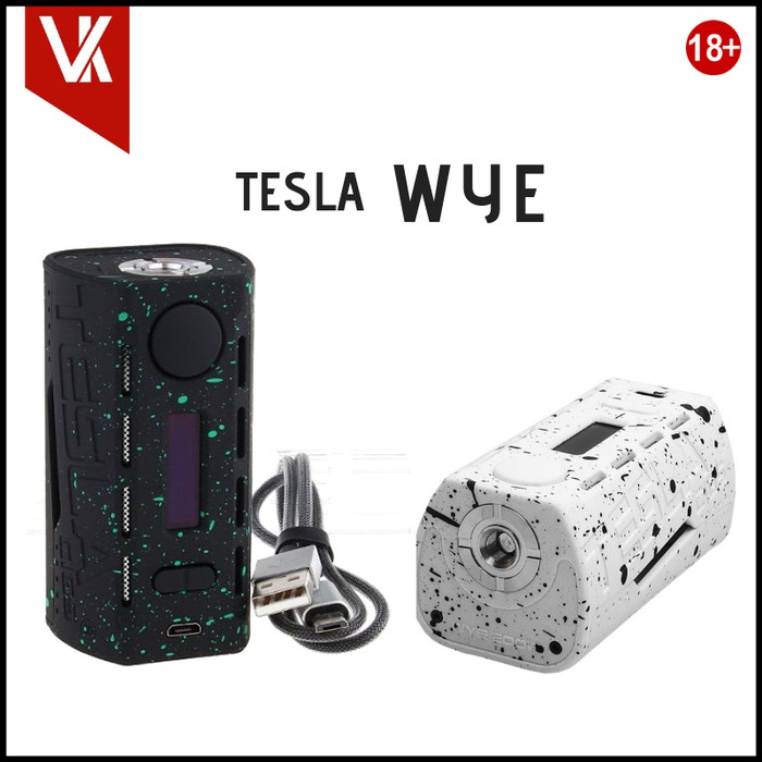 Jual TESLA WYE 200W AUTHENTIC - BLACK | Shopee Indonesia