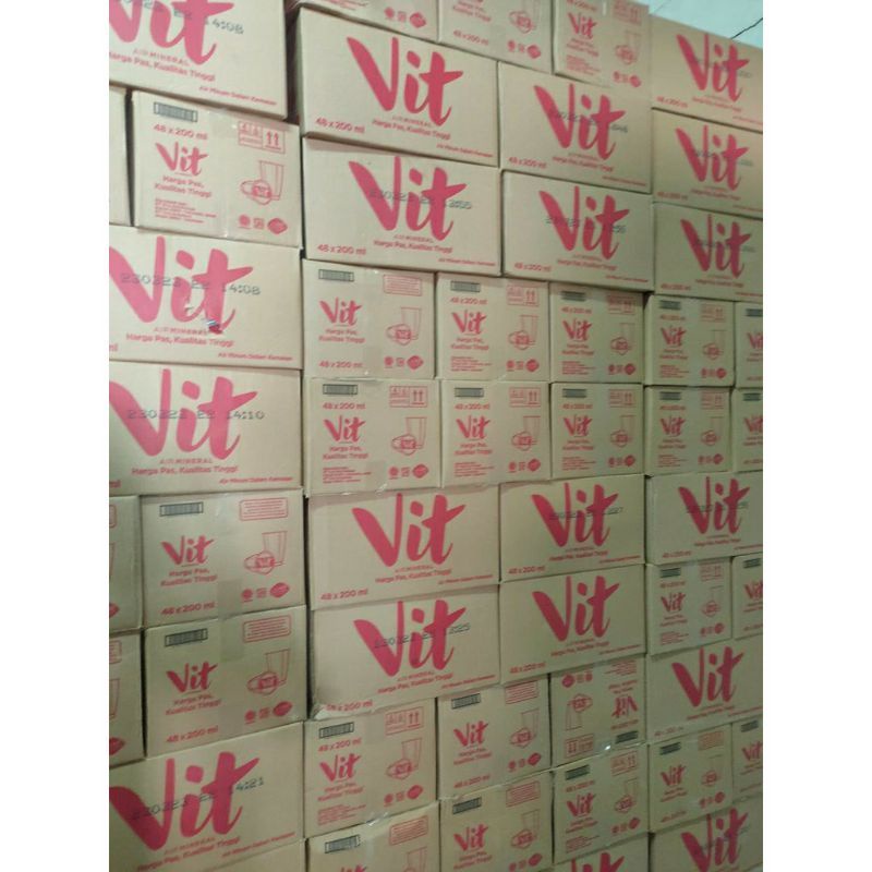 Jual Vit 200 ml isi 48 gelas | Shopee Indonesia