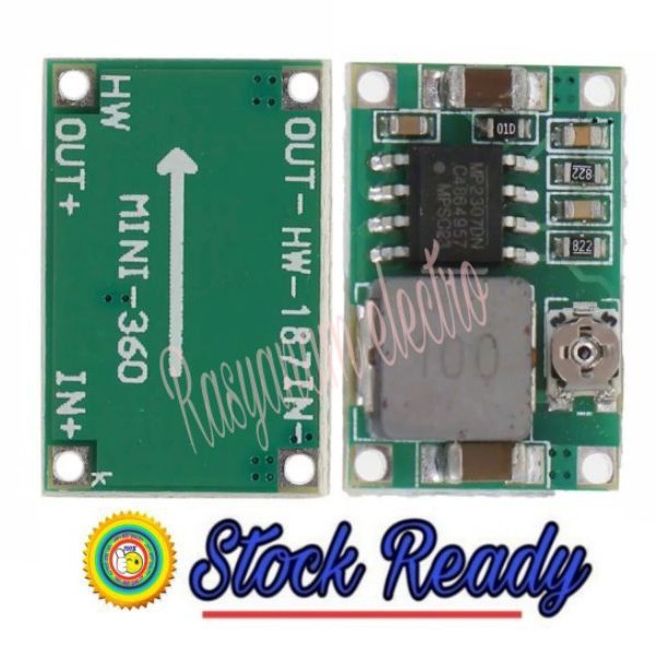 Jual Module Mini 360 MP2307 DC-DC Step Down Buck Regulator LM2596 ...