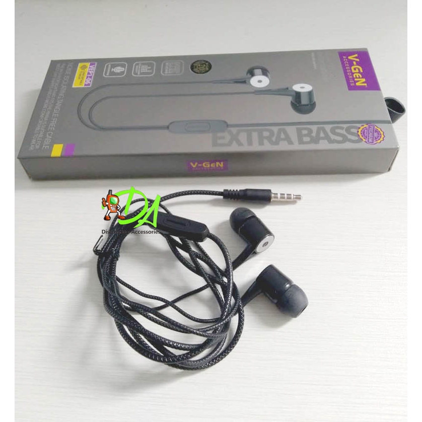 Jual Headset Vgen VEP1-06 Premium Sound Extra Bass with Mic / headset ...