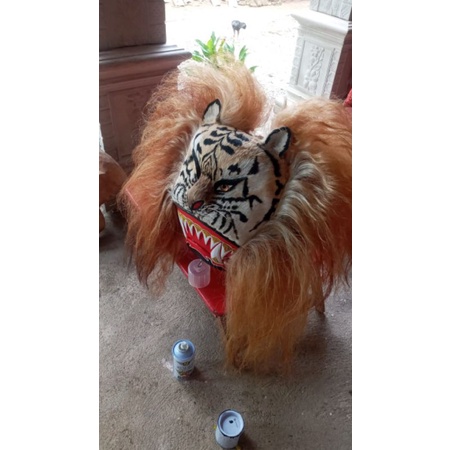 Jual kepala reog uk 35 full kayu dadab | Shopee Indonesia