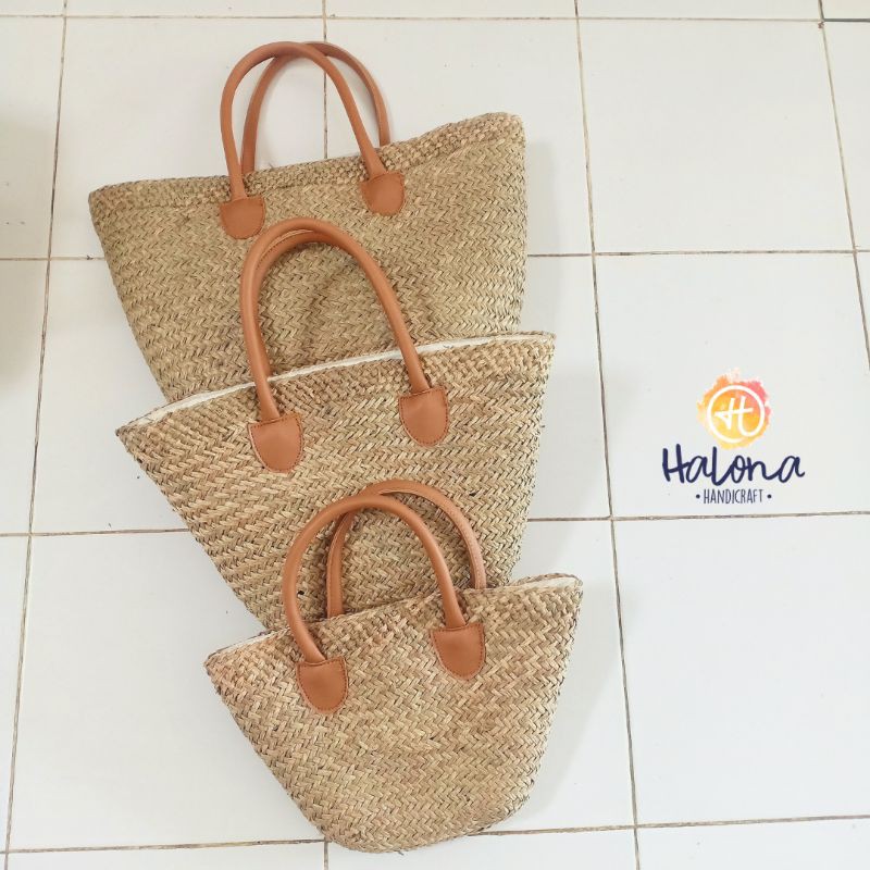 Jual Tas Wanita Anyaman Mendong Oval | Tas Morena | Shopee Indonesia