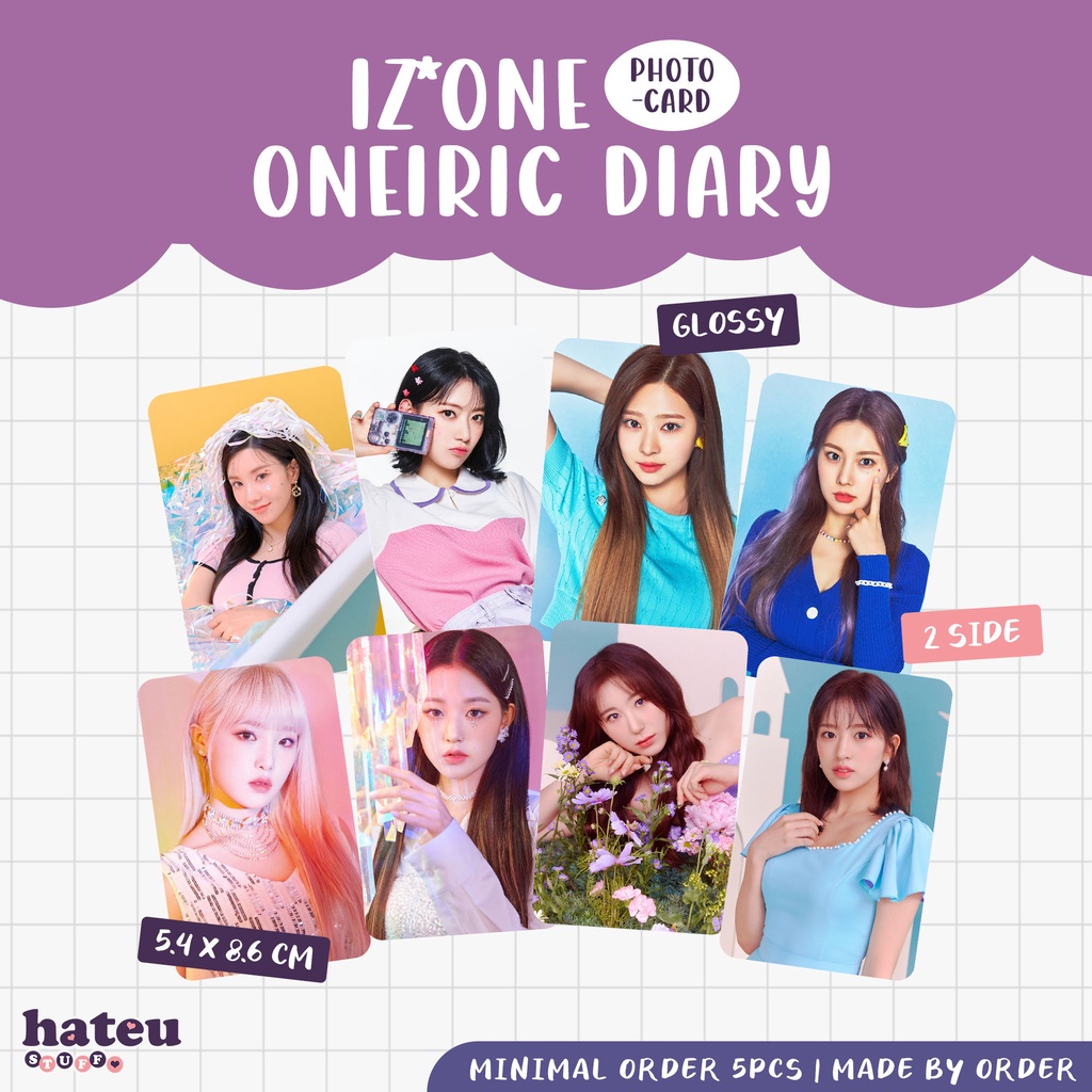 Jual IZ*ONE Unofficial Photocard Oneiric Diary (IZONE) | Shopee Indonesia
