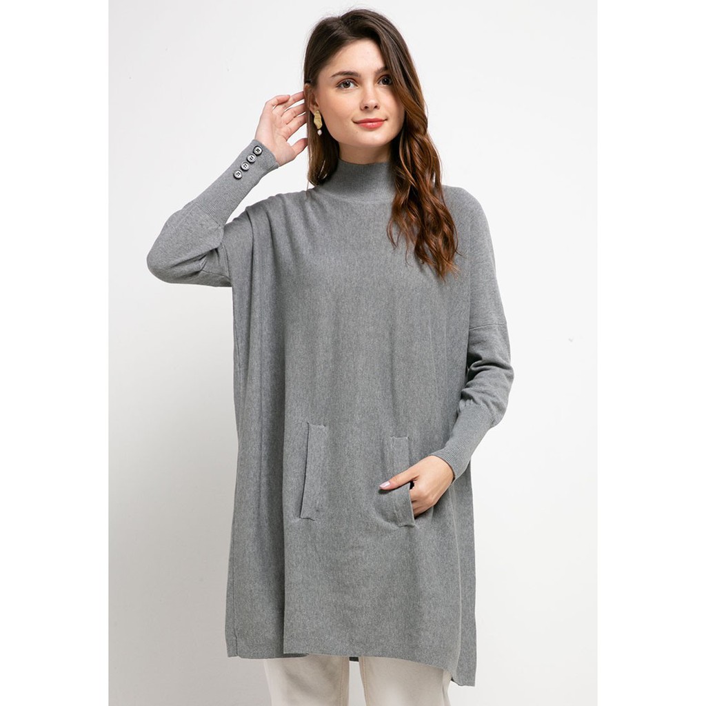 Jual Noir Sur Blanc Petty Pocket Grey | Shopee Indonesia