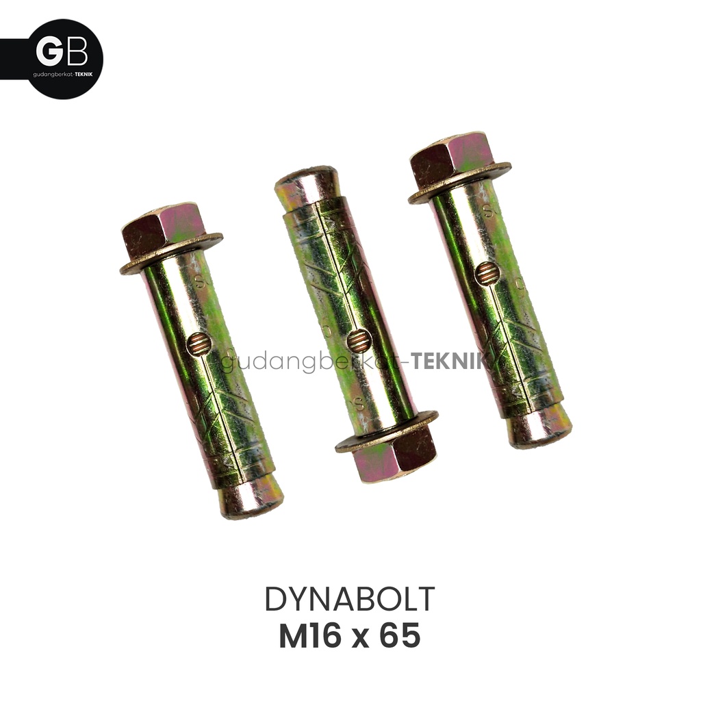 Jual Dynabolt M16 x 65 / Baut Dinabolt M16 x 65mm / Anchor Bolt M16 ...