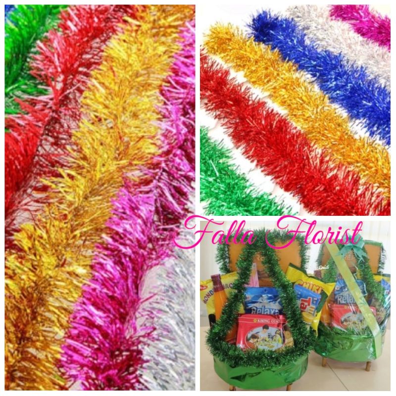 Jual slinger pita rumbai / pita parcel bahan seserahan pernikahan ...