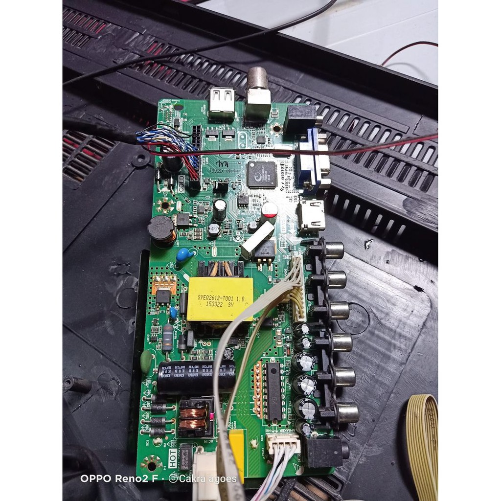 Jual akari LE 24p57 mainboard mb psu power supply tv led | Shopee Indonesia