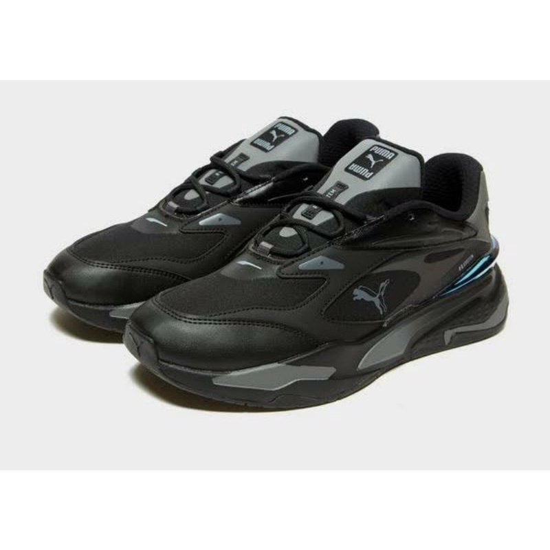 Jual sepatu sneakers puma RS Fast black reflective premium high quality ...