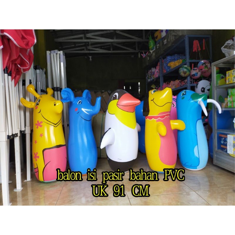Jual balon tinju /balon isi pasir /balon duduk | Shopee Indonesia