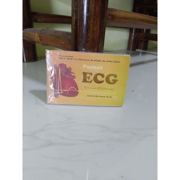 Jual Buku Pocket ECG"How To Learn From Zero".Penulis:Ahmad Muttaqin Alim. | Shopee Indonesia