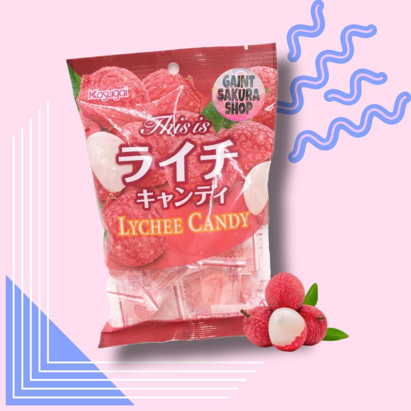 Jual Kasugai Lychee candy / permen jepang / permen impor / snack jepang ...