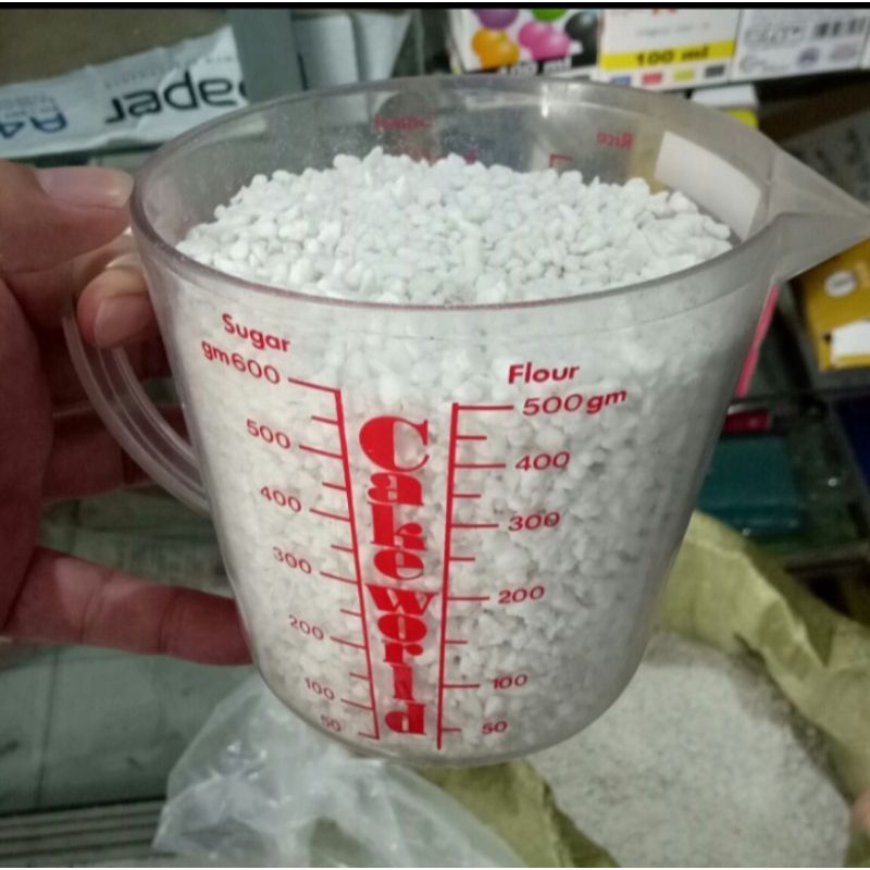 Jual pelite, ukuran kasar, putih, hidroponik, reptil, gecko, 500 ml, 75 gr | Shopee Indonesia