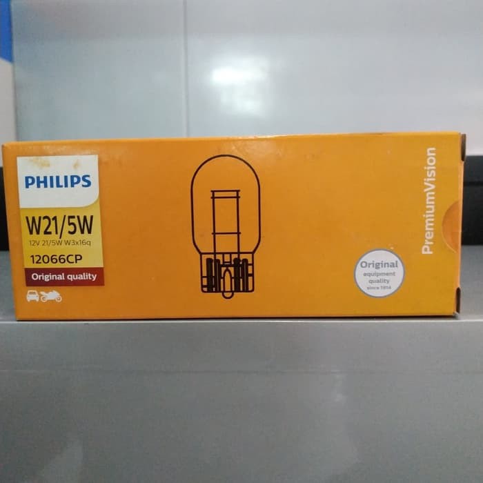 Jual Lampu Mobil Philips W21 5W 12V 21 5W 12066CP | Shopee Indonesia