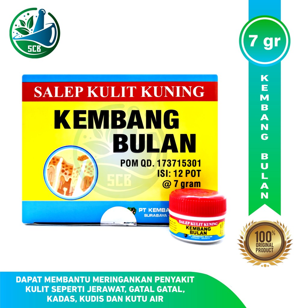 Jual Salep Kulit Kuning Kembang Bulan / Salep Kapsida 7gr | Shopee ...