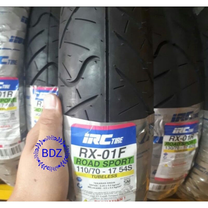 Jual Ban IRC 110/70-17 RX-01/ RX01 (TL) | Shopee Indonesia