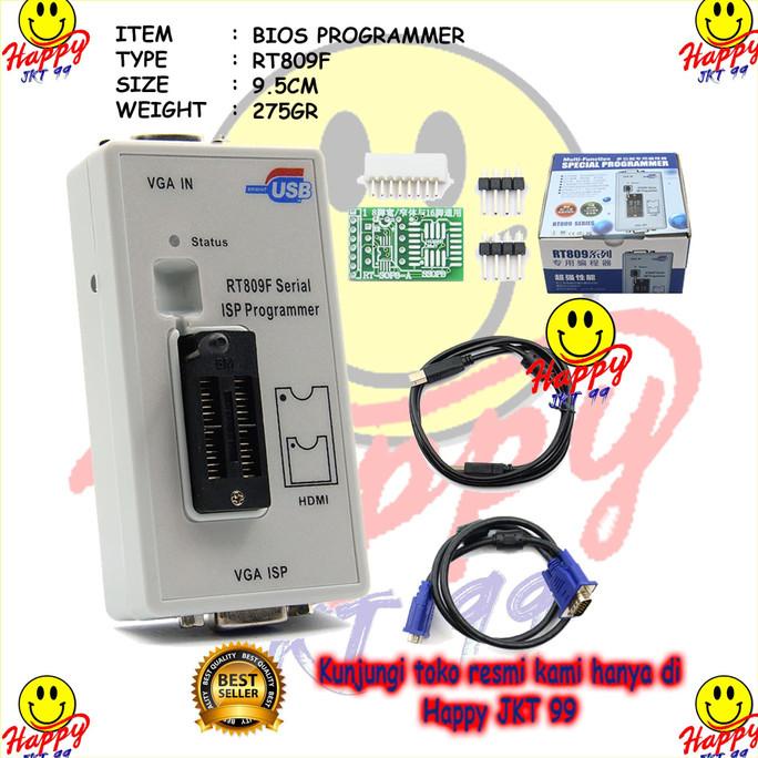 Jual Alat flash IC Bios eprom profesional RT809 RT809F original auto deteck | Shopee Indonesia