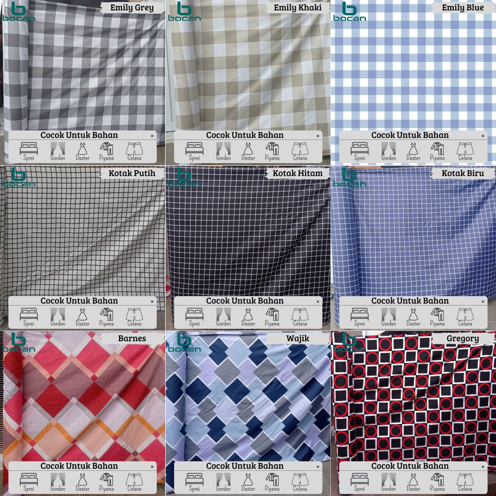 Jual KAIN KATUN DISPERSE MIKROTEX / MICROTEX / POLYMICRO / KAIN SPREI ...