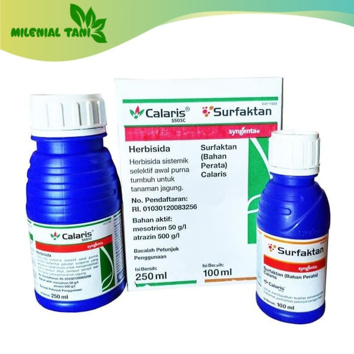 Jual Paket Obat Pertanian Herbisida CALARIS 550SC -250ml SURFAKTAN -100 ...