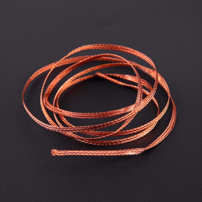 Jual Pita Pembersih Timah Solder 2mm 1.5m Wick Removal Cleaner ...