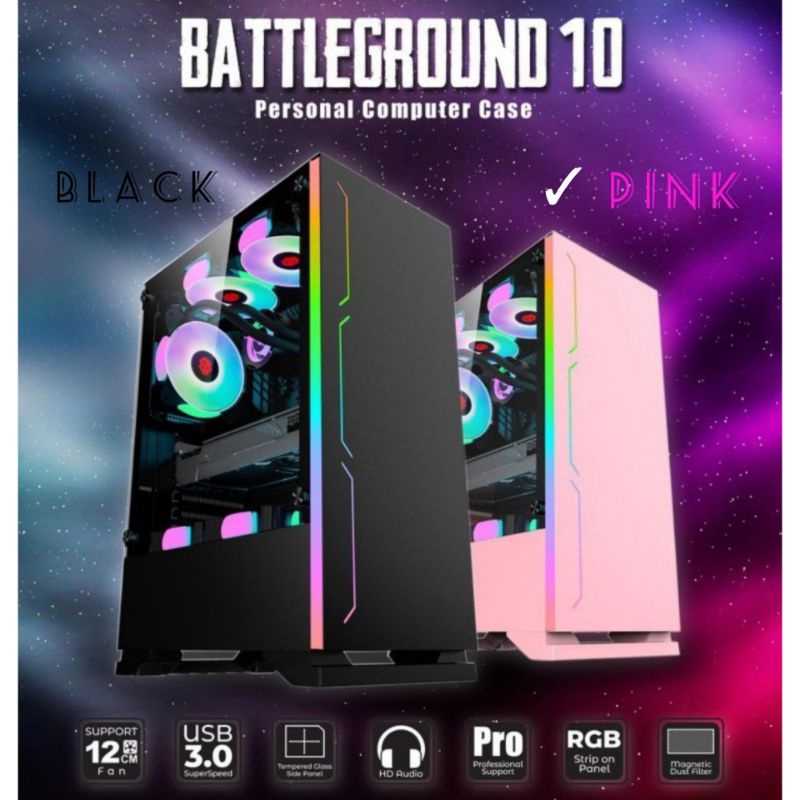 Jual GAMING CASE SIMBADDA BATTLEGROUND 10 | Shopee Indonesia