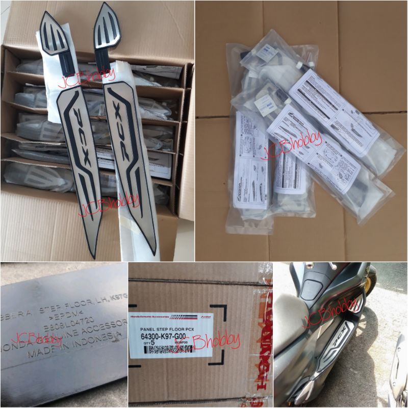 Jual Panel step floor karpet Honda PCX 150 original AHM | Shopee Indonesia