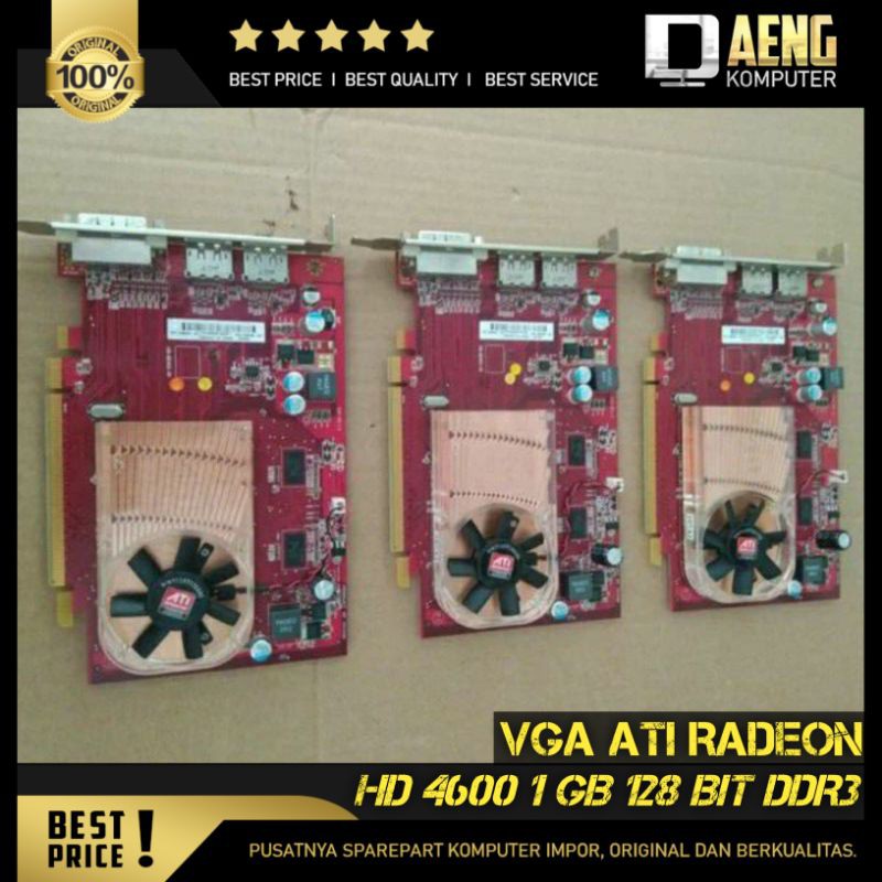 Jual VGA Ati Radeon HD 4600 Series 1 GB 128 Bit DDR3 original murah ...