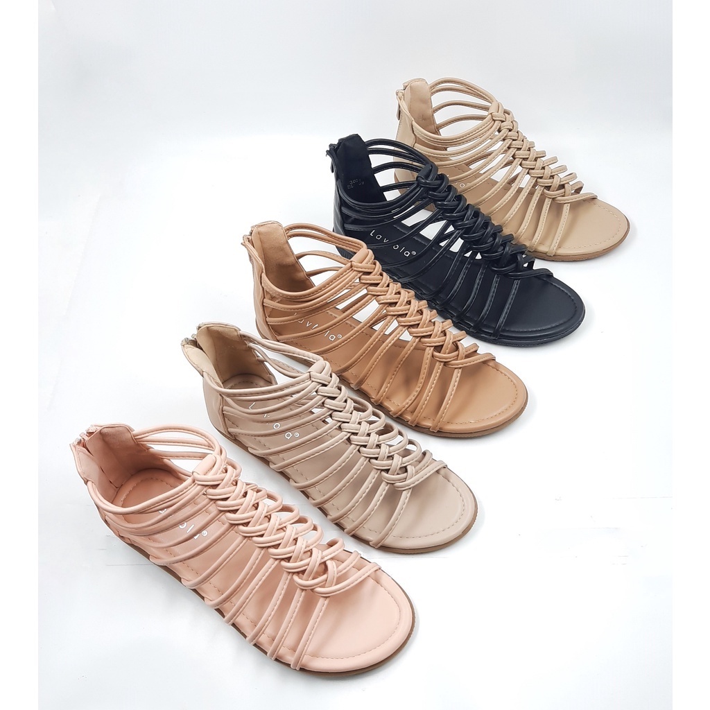 Jual Laviola 3001 TGK - Sepatu Sandal Gladiator Wanita | Shopee Indonesia