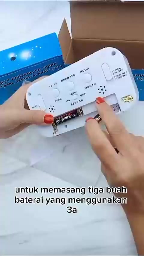 Jual DIGITAL Jam Weker Digital Jam Meja SMART ALARM CLOCK | Shopee ...