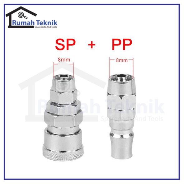 Jual Quick Coupler 20 SP dan PP Untuk Kompresor Angin dan Peralatan ...