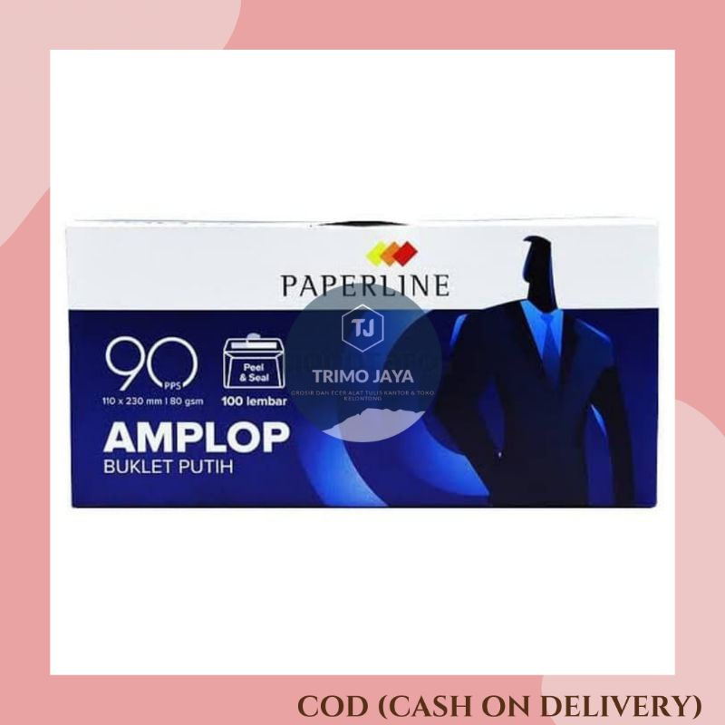 Jual PPL AMPLOP 90 / AMPLOP PUTIH POLOS BESAR / PAPERLINE 90 | Shopee ...