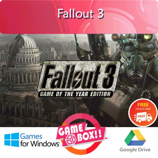 Jual FALLOUT 3 GAME OF THE YEAR EDITION - PC LAPTOP GAMES | Shopee ...