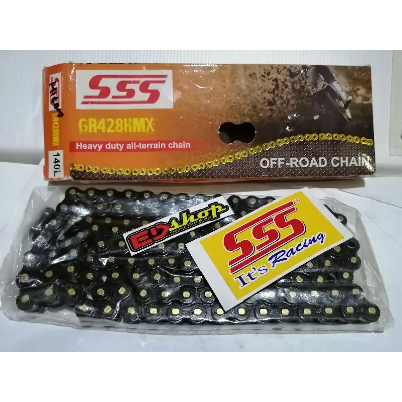 Jual Rantai 428 140L SSS HMX GOLD RACING MONOCROSS MOTOCROSS SUPERMOTO ...