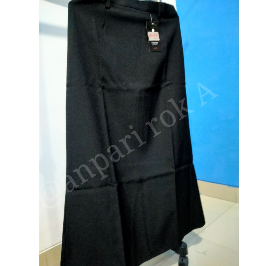 Jual ROK KERJA PANJANG A HITAM | Shopee Indonesia