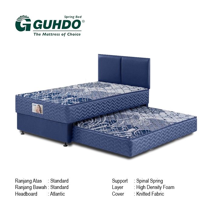 Jual Kasur 2in1 Guhdo New Prima ( Sandaran Atlantic ) | Shopee Indonesia