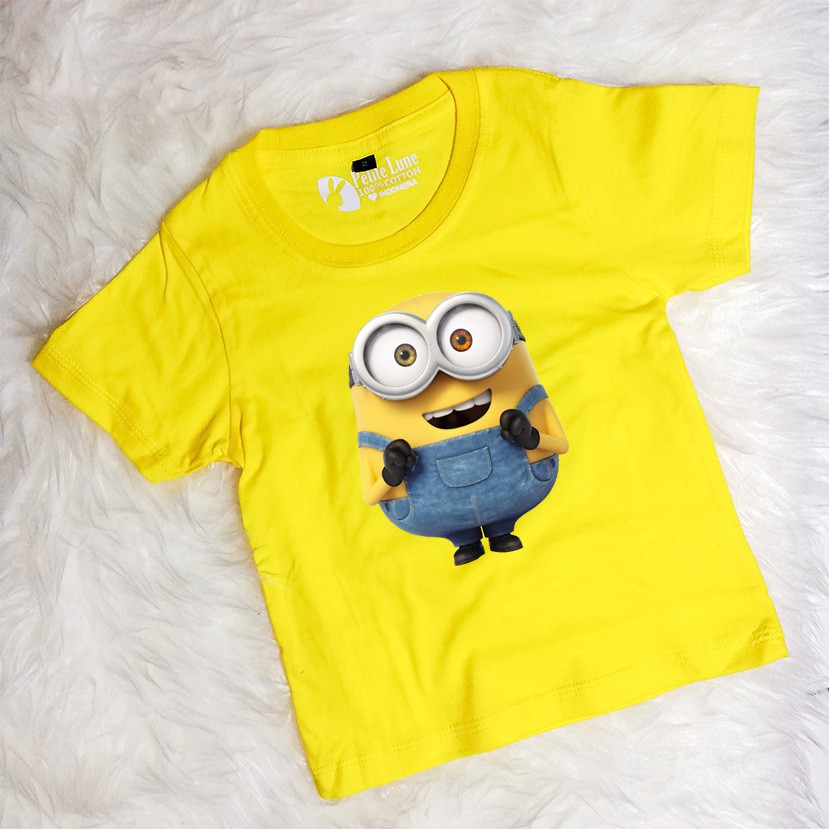 Jual Kaos Minion Anak Cewek Cowok Unisex Despicables Me Banana Tumblr ...
